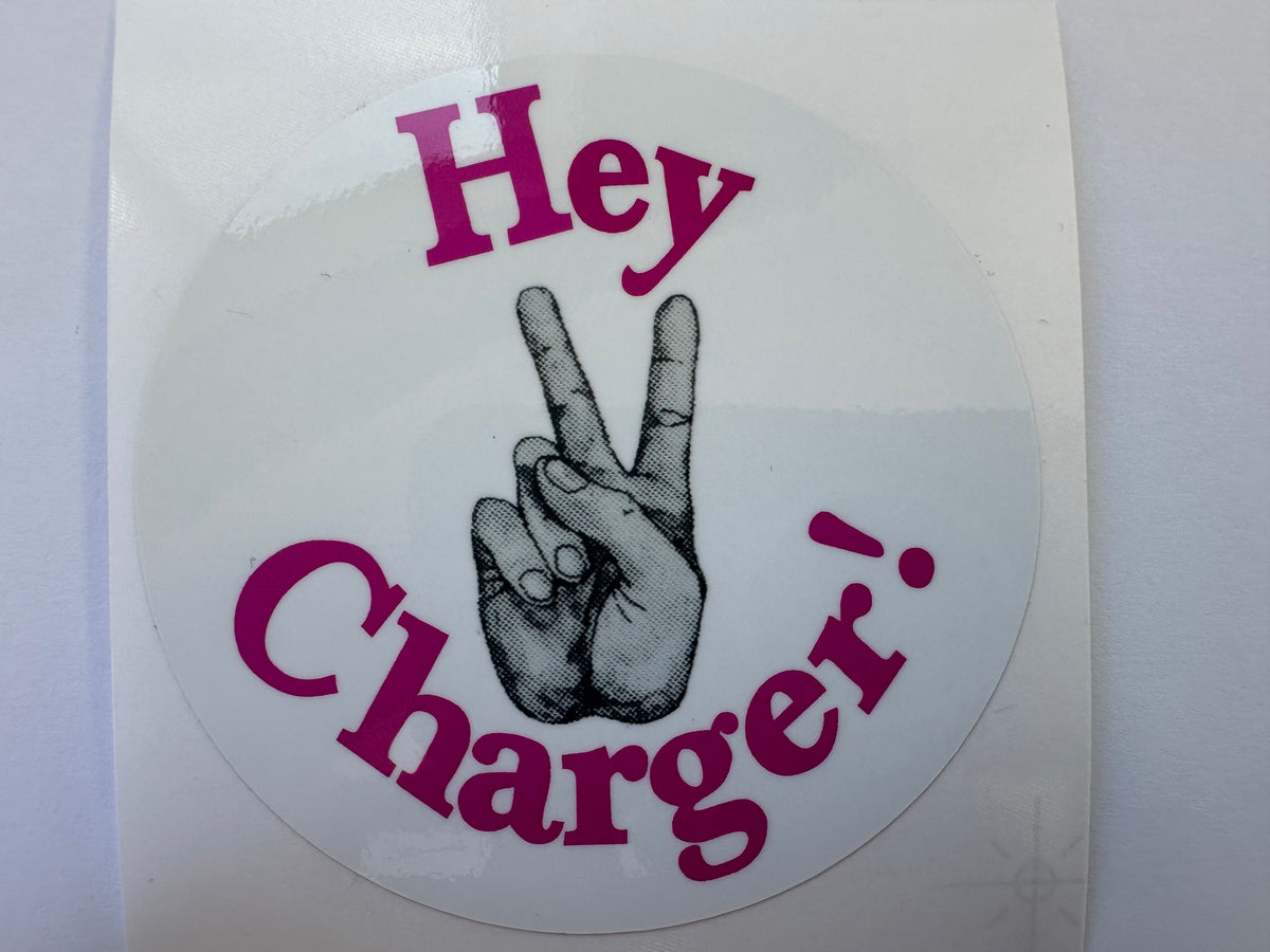 "Hey Charger" Decal (VH Charger) – Southern Classic Spares Ltd