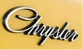 "Chrysler" Script Badge (CL/CM) – Southern Classic Spares Ltd