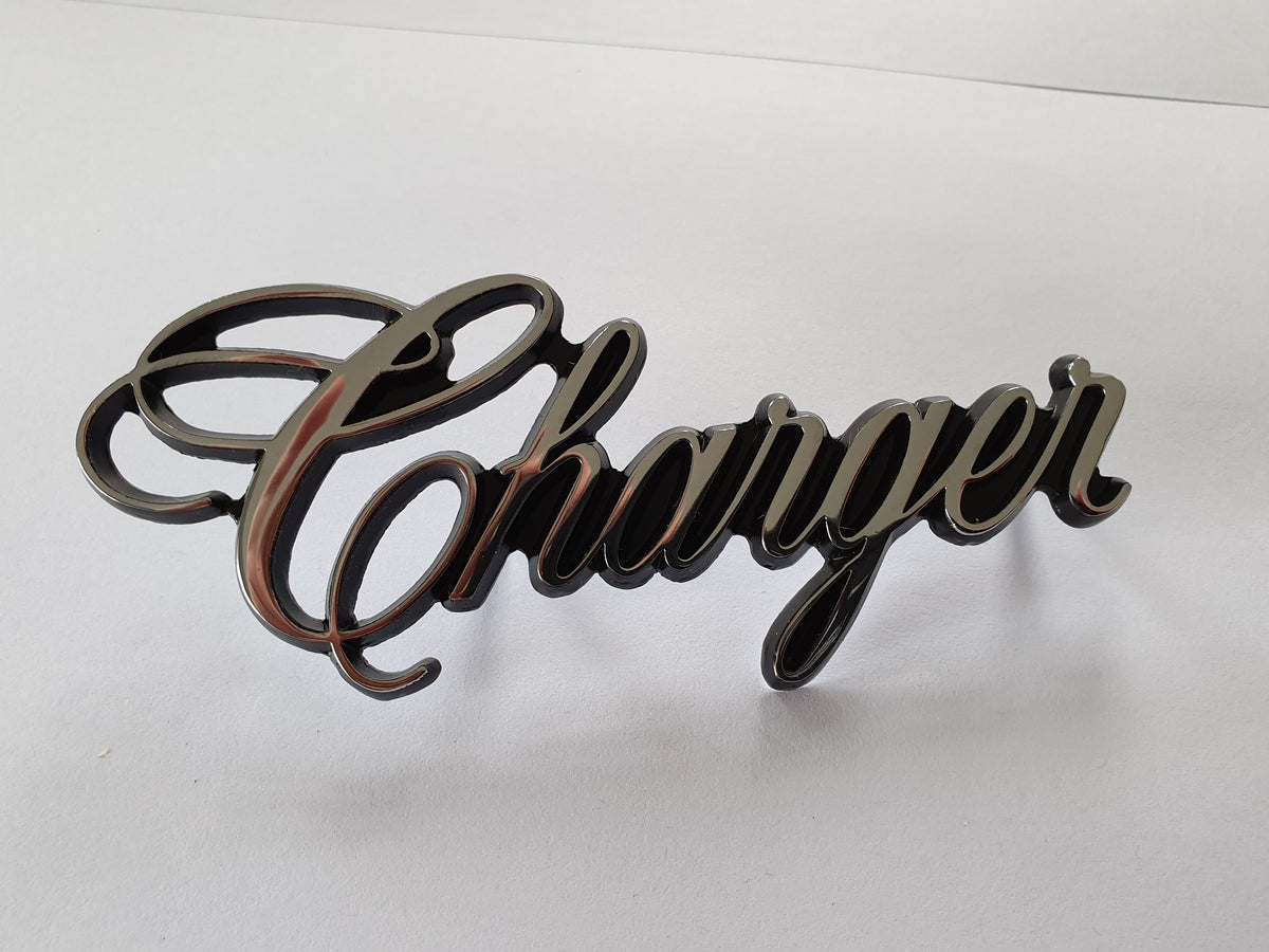 "Charger" Script Badge (CL Charger) – Southern Classic Spares Ltd