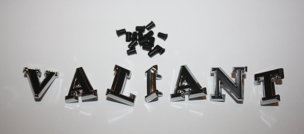 "VALIANT" Letter Badge Set (VE-VG) – Southern Classic Spares Ltd